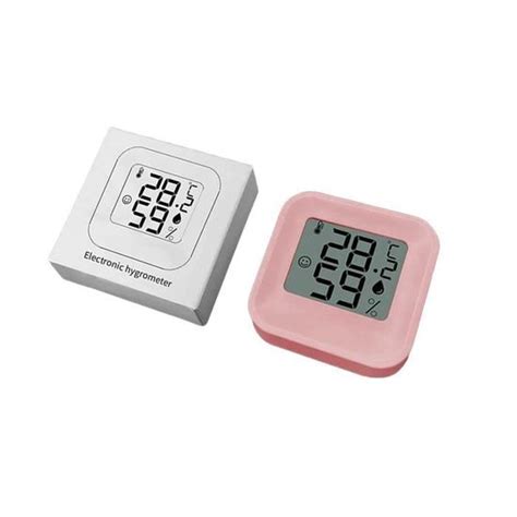 Mesure Précise Hygromètre Lcd Intérieur Thermomètre Numérique