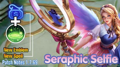 Newskin Rafaela Seraphic Selfie Gameplay Hero Rafaela Mobile