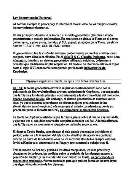 Interacci N Gravitatoria Study Sunshines Udocz
