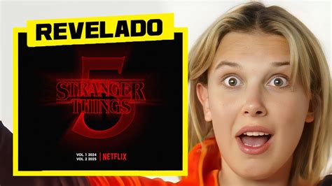 Stranger Things 5 BOMBA QUINTA TEMPORADA TEM REVELAÇÕES