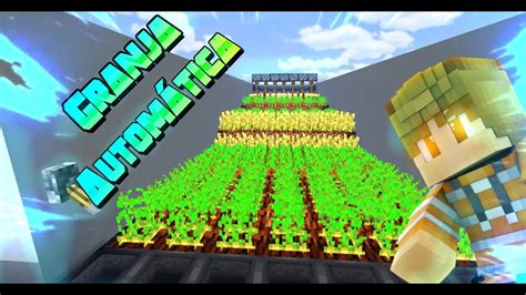 Minecraft Como hacer una granja automática para Minecraft Pe 100