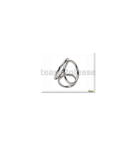 Cock And Ball Torture Triple Cock And Ball Rings