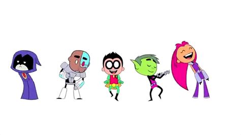 Teen Titans Go 1 Minute Dance Opening Season 2 HD YouTube