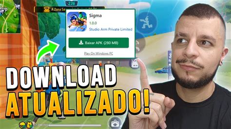 Atualizado Como Baixar O Sigma Battle Royale Free Fire Youtube