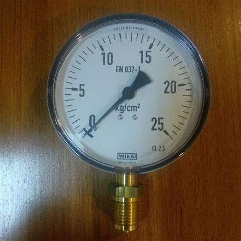 Promo Pressure Gauge Wika Plastik 4 Inch 25kg Diskon 23 Di Seller