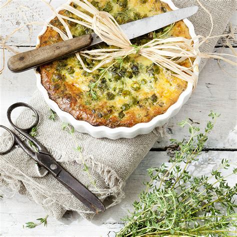 Recette Clafoutis Au Jambon Petits Pois Et Boursin Facile