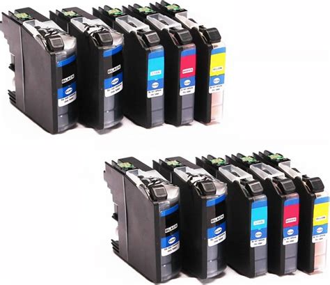Set X Huismerk Inkt Cartridge Voor Brother Lc Xl Lc Xl Toners