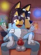 Post Apis Artist Bandit Heeler Bluey Series Bluey Heeler