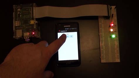 controlling raspberry pi gpio using android smartphone youtube