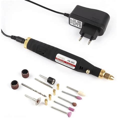 Kit D Outils Rotatifs Électriques Mini Meuleuse 5000 18000 Tr Min