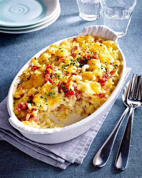 Nudelauflauf Mit Schinken Rezept LECKER