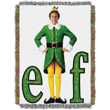 Warner Bros Elf Elf Pose 48 X 60 Woven Tapestry Throw Walmart