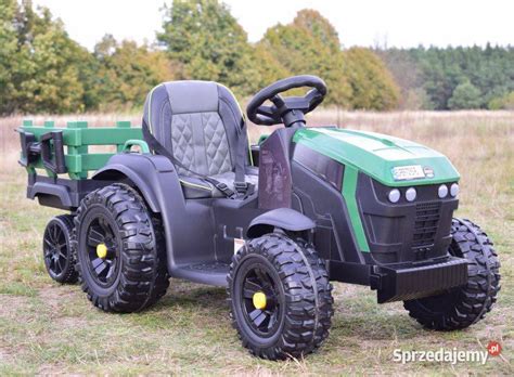 WIELKI TRAKTOR NA AKUMULATOR Z PRZYCZEPĄ BDM0925z Toruń Sprzedajemy pl