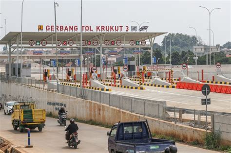 RENCANA UJI COBA TOL CIJAGO SEKSI 3A ANTARA Foto