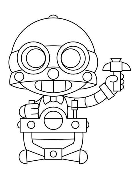 Desenhos De Brawl Stars Para Colorir Pintar E Imprimir ColorirOnline