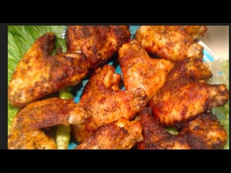 Air Fryer Extremely Seasoned Naked Wings Whole Compliant Youtube