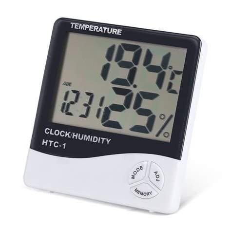 Thermomètre LCD numérique Thermomètre intérieur LCD numérique
