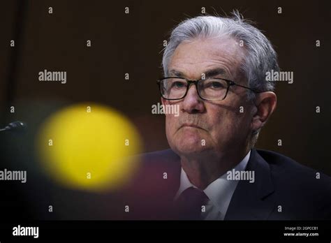 Jerome Powell der Vorsitzende der US Notenbank bezeugte während einer