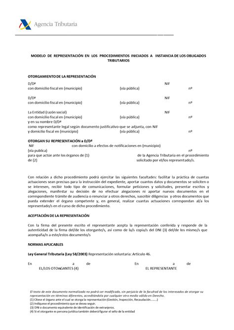 Modelo de Autorización a Tercero para Gestionar Renta
