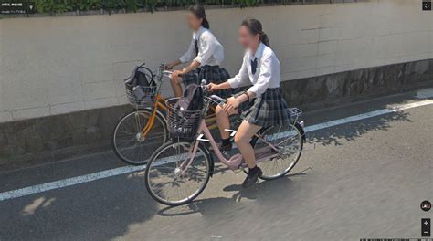 ストリートビューのJKちゃんがえっちすぎるw JK STREET SNAPJK 街撮り