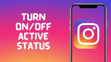 How To Turn ON OFF Active Now On Instagram How To Turn Off Your