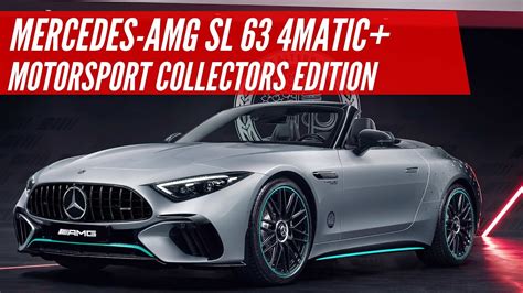 Mercedes Amg Sl Matic Motorsport Collectors Edition Introduced