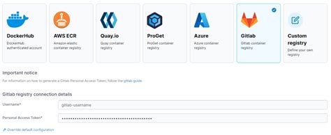 Add A Gitlab Registry Portainer Documentation
