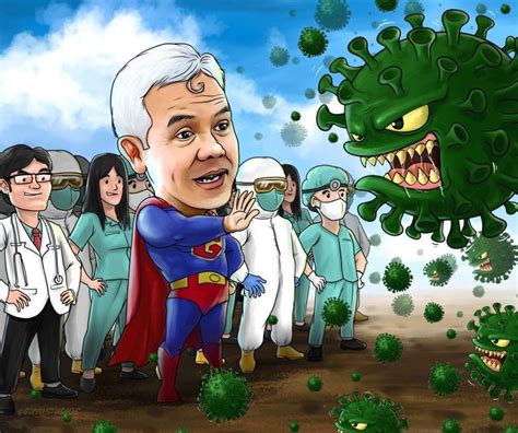 Karikatur Ganjar Pranowo In 2023