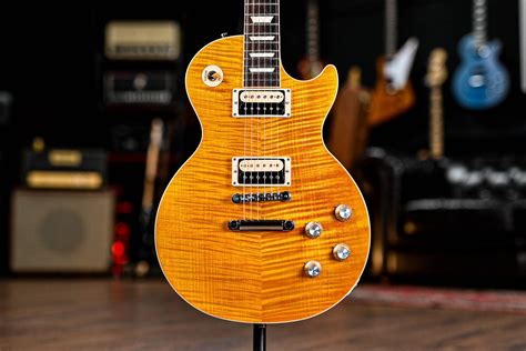 Gibson Slash Signature Les Paul In Appetite Amber Guitar Gear Giveaway