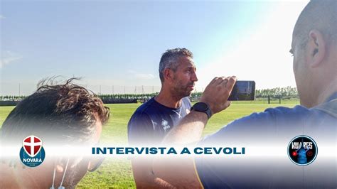 Le Parole Di Mister Cevoli Al Termine Di Novara Lumezzane Amichevole