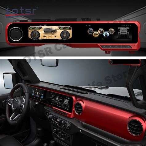 Android Digital Cluster Virtual Cockpit Dashboard For Jeep Wrangler J