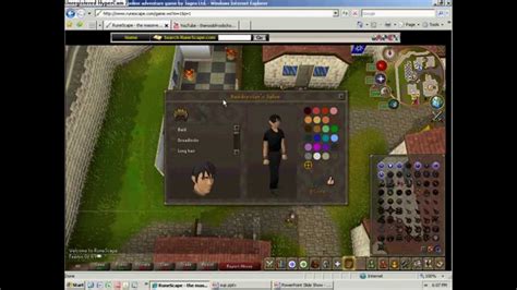 How To Change Your Appearance In Runescape Youtube