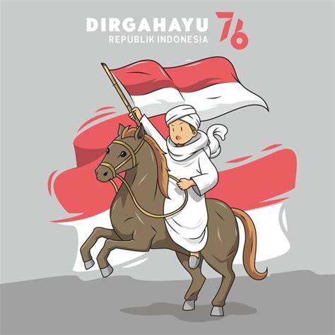 Premium Vector Illustration Of Indonesian Independence Day