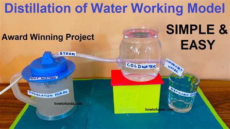 Distillation Of Water Working Model And Explanation Science Projects