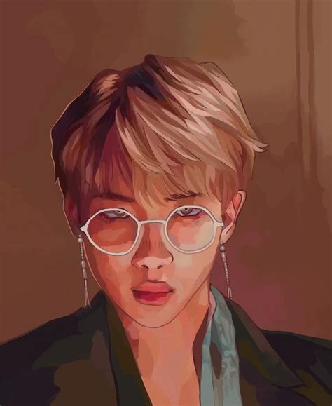 Pin By PLAYBOi On Bts Edits And Fanart In 2020 Rap Monster Fanart