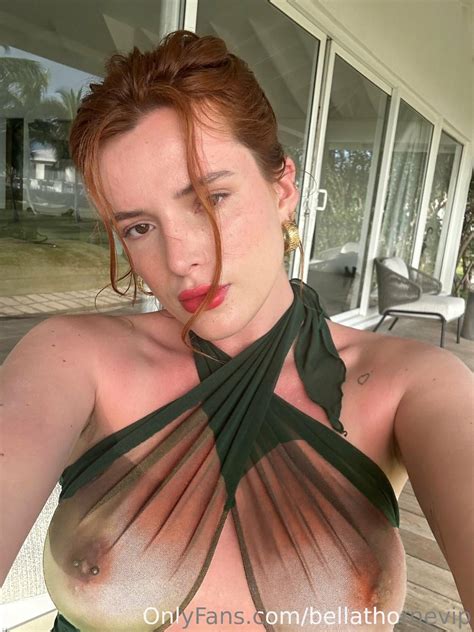 Bella Thorne Pierced Nipples See Through Onlyfans Set Leaked 2