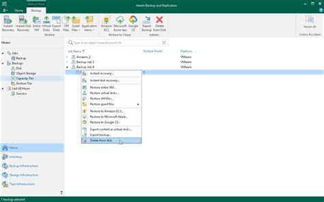 Deleting Backups From Scale Out Backup Repositories User Guide For