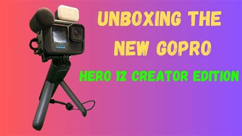 Gopro Hero Black Creator Edition Unboxing Youtube