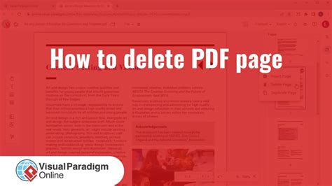 How To Delete Page In PDF YouTube
