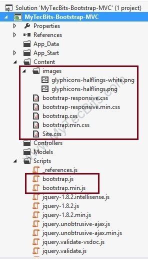 bootstrap with asp mvc 4 step by step without nuget package my tec bits