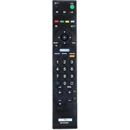 VINABTY RM ED009 Reemplazar Control Remoto Apto Para Sony LCD TV Bravia
