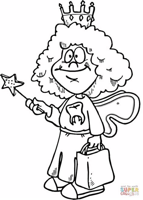 Boy Tooth Fairy Coloring Clip Art Library
