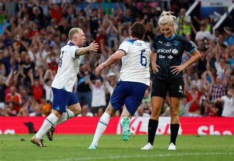 Soccer Aid Live England Vs World Xi Result And Final Score After Kem