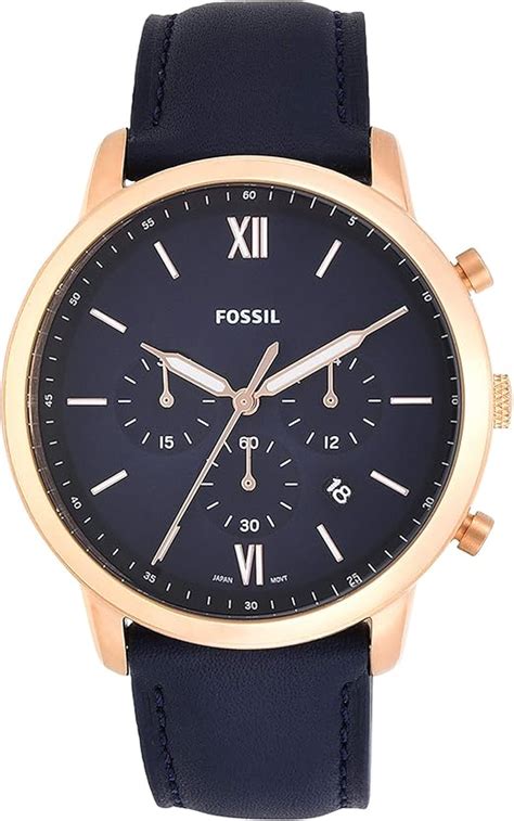 Buy Fossil Analog Blue Dial Men S Watch FS5454 At Amazon In