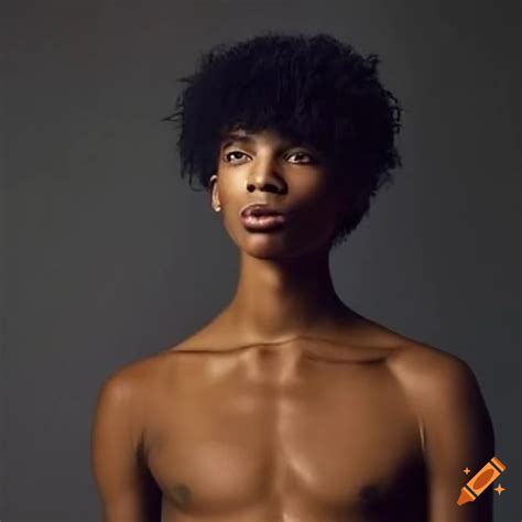 Character Design Of A Brown Skinned Man With Wavy Black Hair On Craiyon