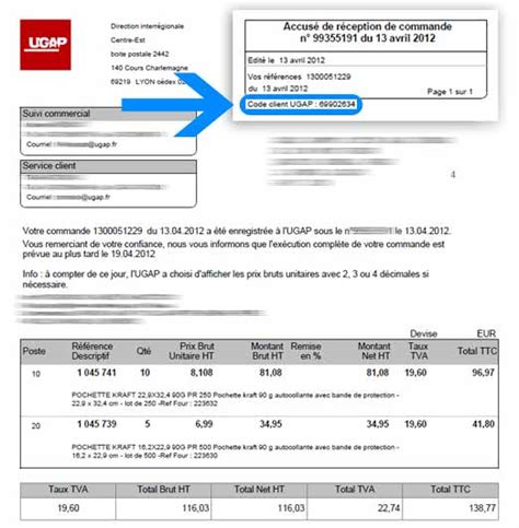 Ugap Fr Trouver Son Code Client Centrale D Achat Public