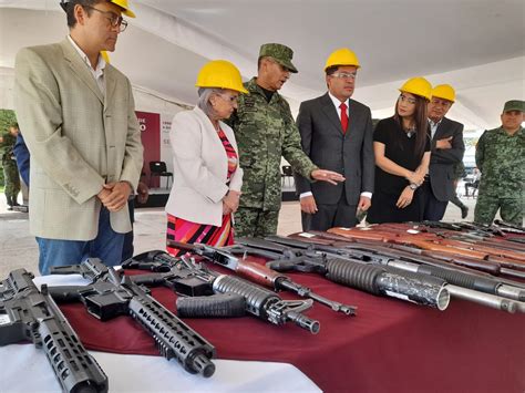 Destruye Sedena 179 Armas Aseguradas