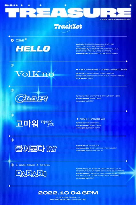 TREASURE Raise Anticipation For New Mini Album The Second Step