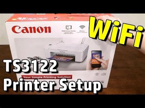 How To Setup Canon Pixma Ts Printer With Wifi And Wireless Printing