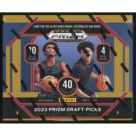 2023 24 Panini Prizm Draft Picks Basketball Hobby Box Pristine Auction